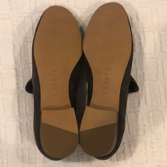 1. State | Shoes | State Suede Leather Flats Olive Green Loafer 7 ...